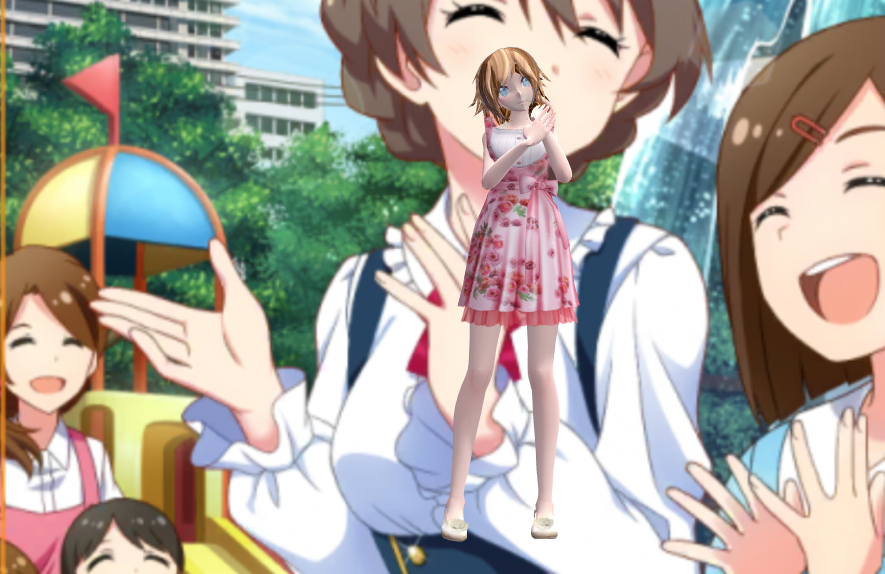 MMD Idolmaster - Kaori Sakuramori Model DL by Busgirl333 on DeviantArt