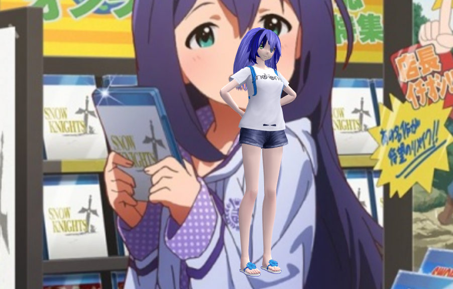 MMD Idolmaster - Anna Mochizuki DL by Busgirl333 on DeviantArt