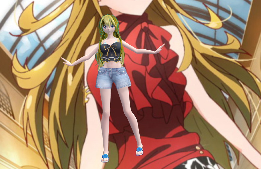 MMD Idolmaster - Karen Shinomiya Model DL by Busgirl333 on DeviantArt