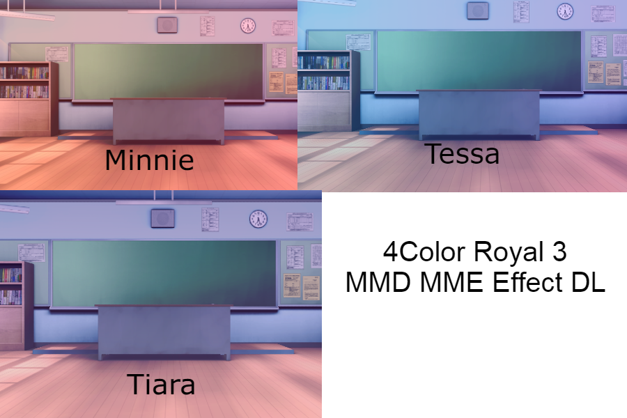 4Color Royal 3 - MMD MME Effect DL by Busgirl333 on DeviantArt