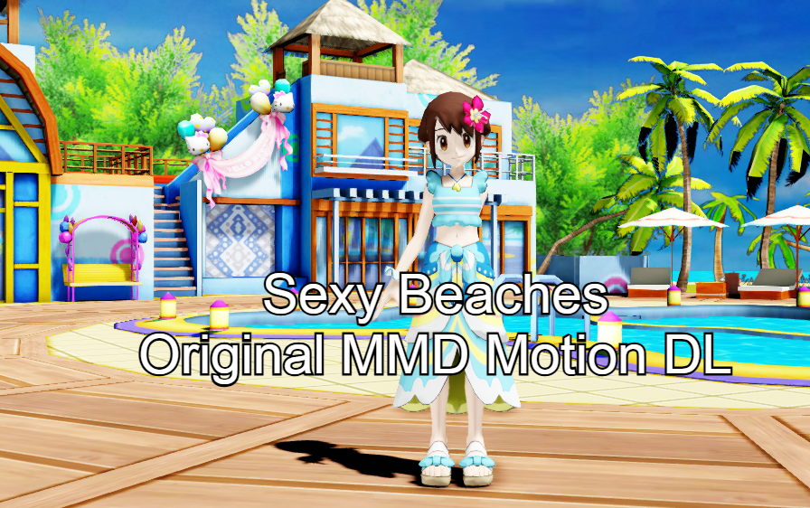 Sexy Beaches - Original MMD Motion DL by Busgirl333 on DeviantArt