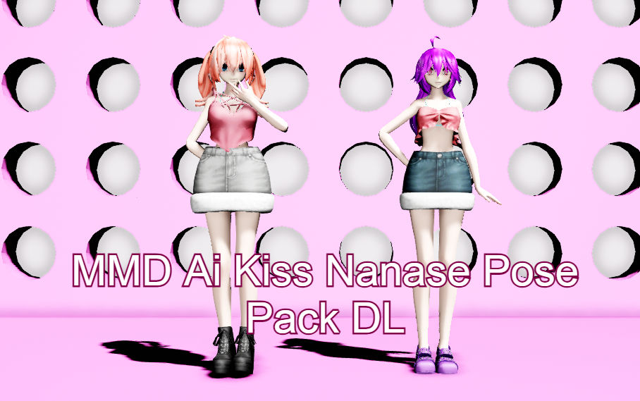 MMD Ai Kiss Nanase Pose Pack DL by Busgirl333 on DeviantArt