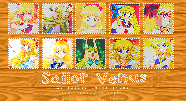 Sailor Venus Icons by kagomechan20 on DeviantArt