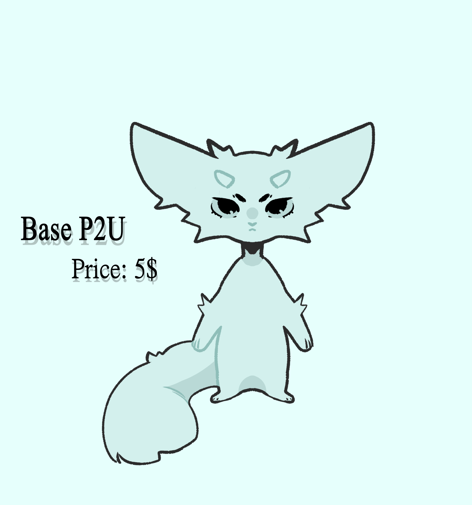 Base P2U Fennec 5$ by withered-field on DeviantArt