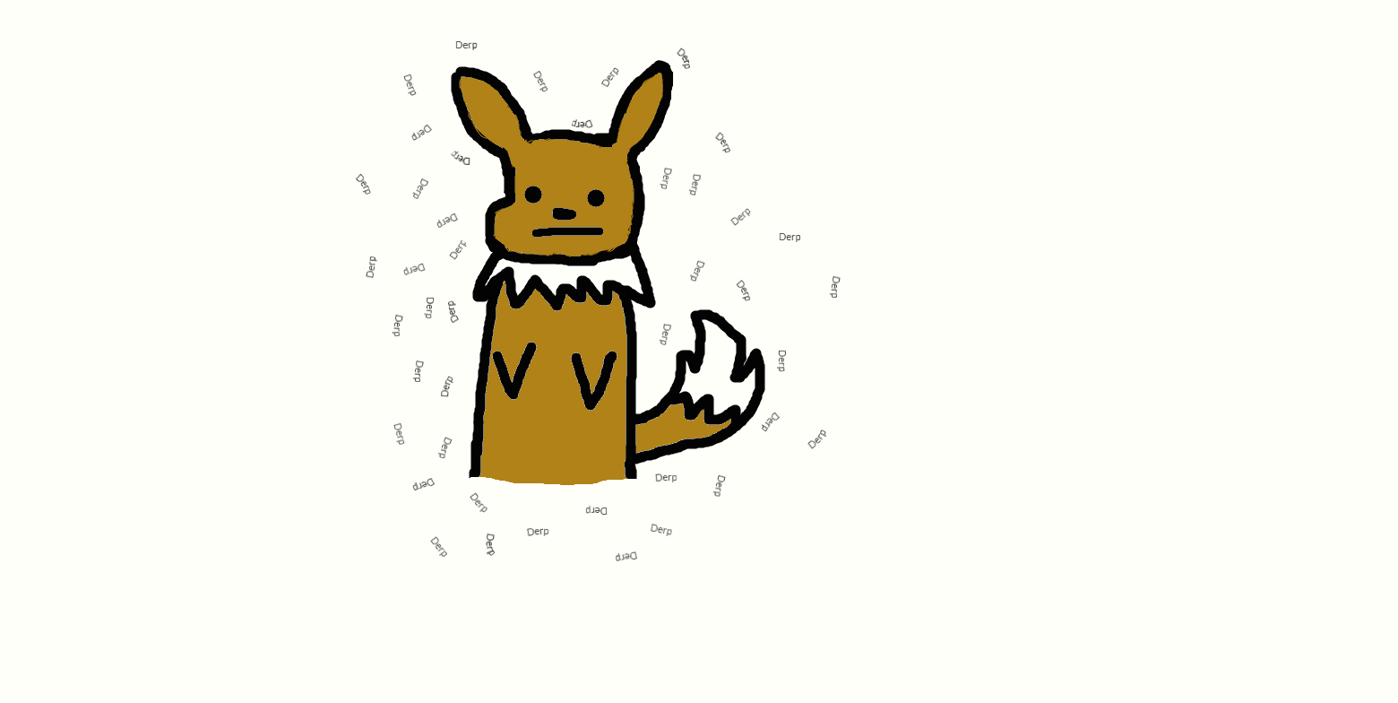 Derpy eevee by LegitLemur on DeviantArt