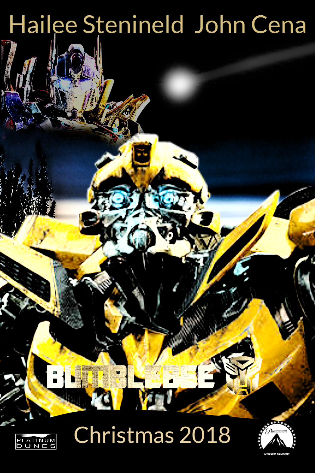 Bumblebee Movie Poster 9 by TylerCluberlang on DeviantArt