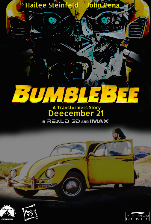 Bumblebee Movie Poster 14 by TylerCluberlang on DeviantArt