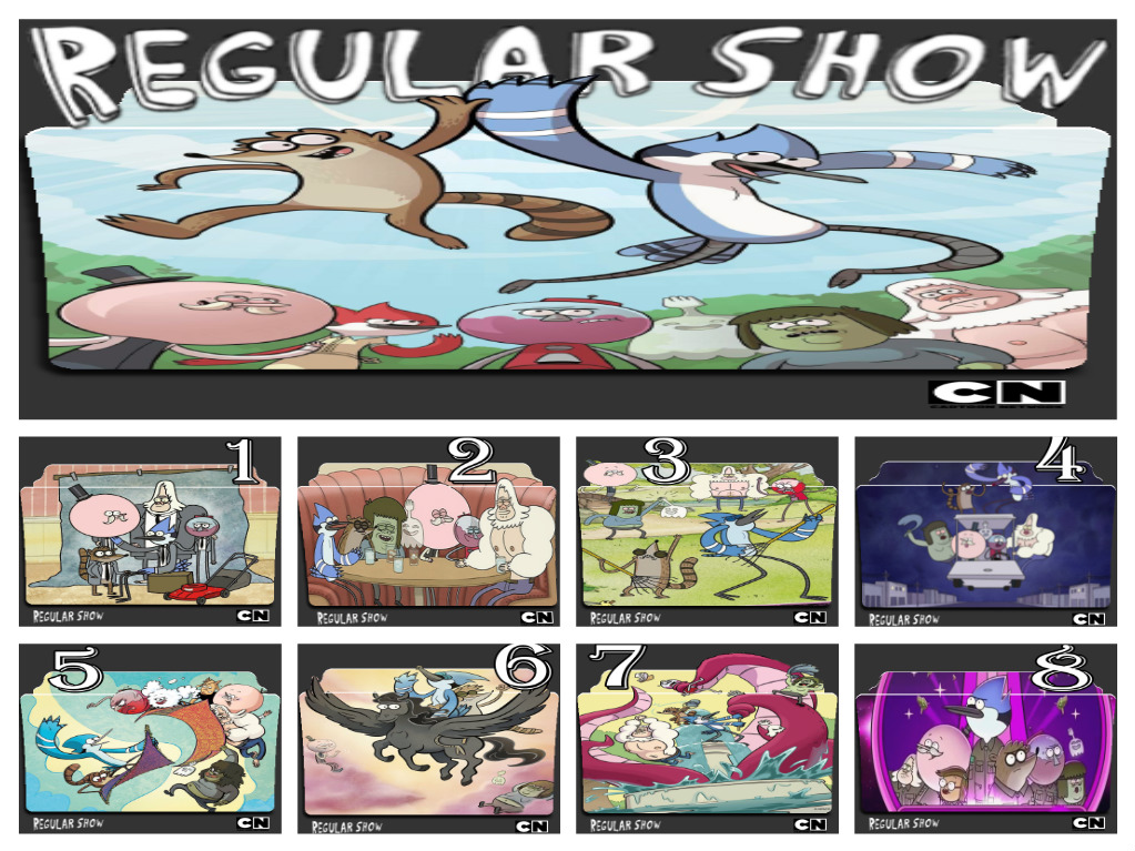 Regular Show Folder Icon by Notoriousami on DeviantArt