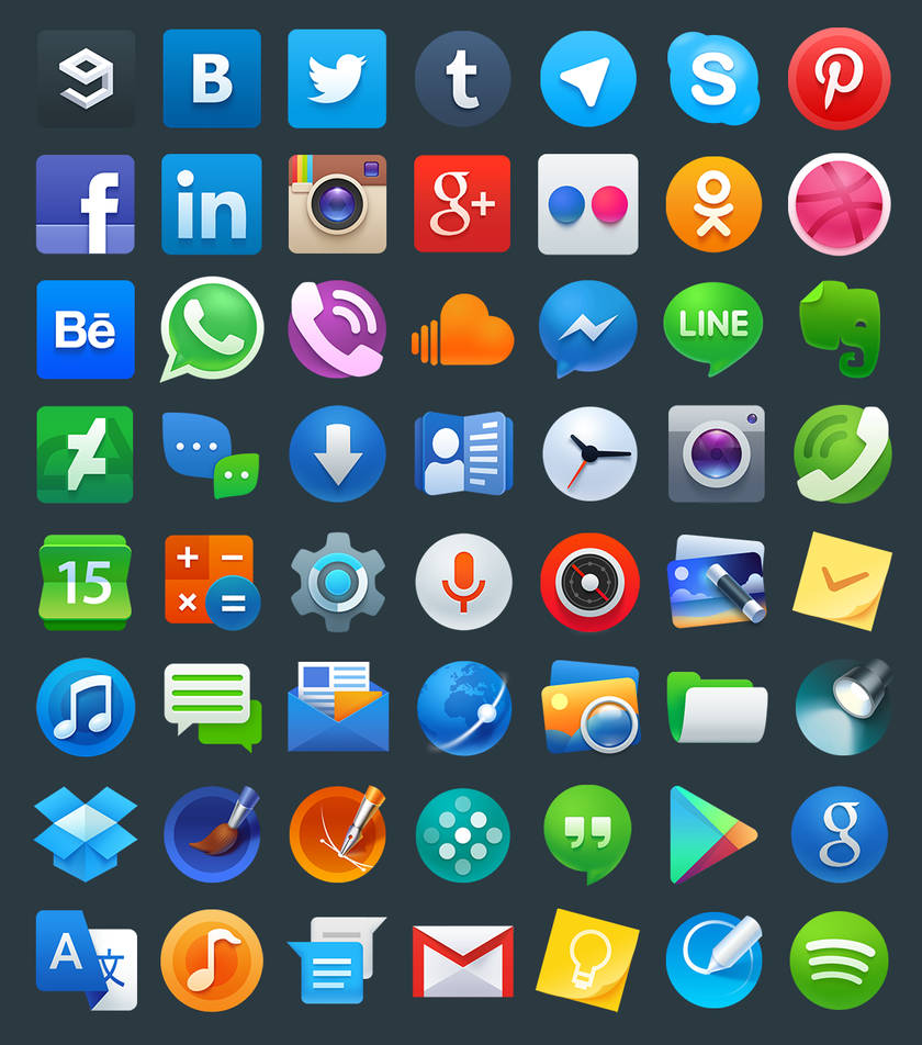 Icons by Ampeross on DeviantArt