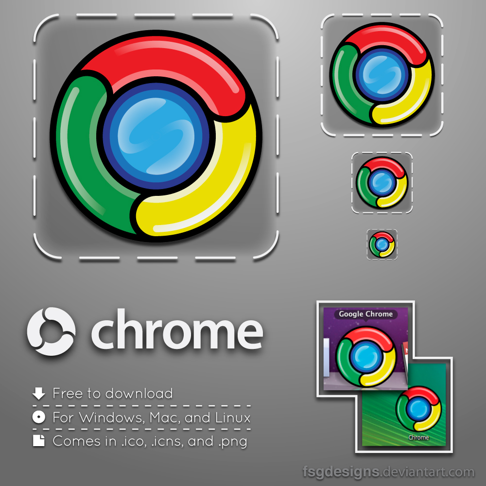 Chrome Icon by FSGdesigns on DeviantArt