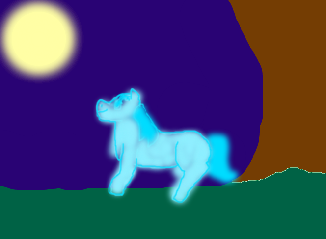 Spirit Pony by Ghostly-Galleon on DeviantArt