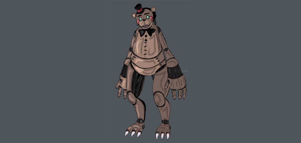 Drawkill Toy Freddy by ilovefireheart123 on DeviantArt