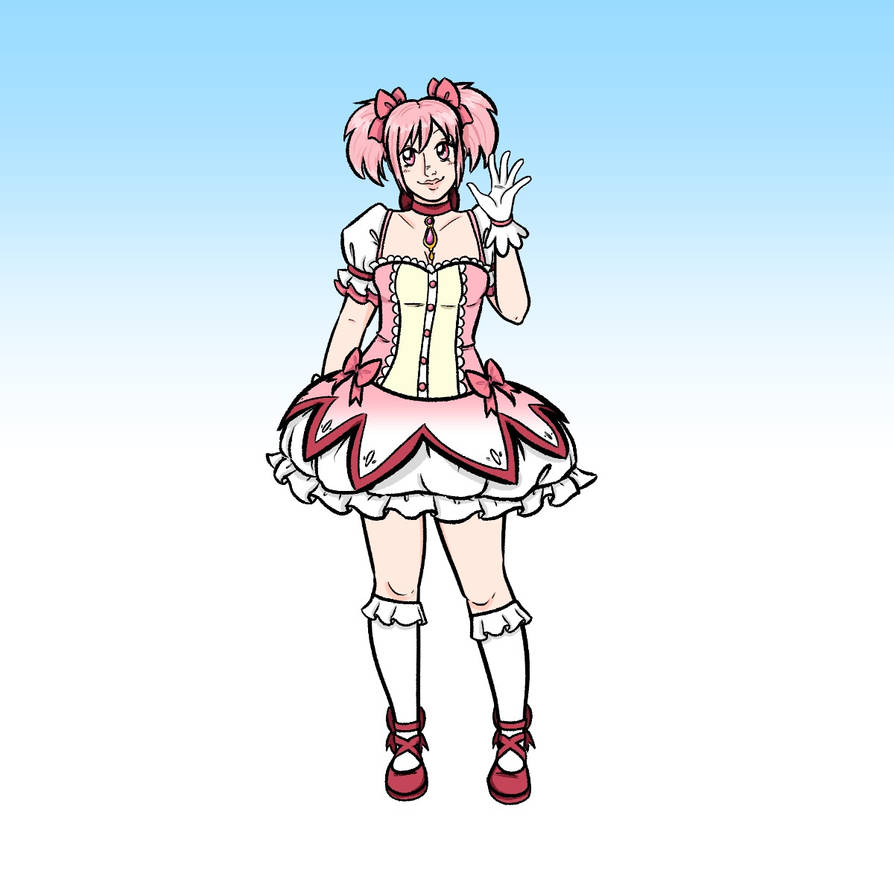 Madoka Kaname(Magica Madoka Puella Magi) by arhita on DeviantArt