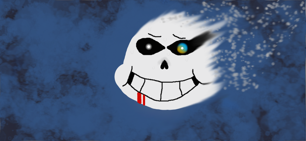 Sans turning into dust by DJpoplol3 on DeviantArt