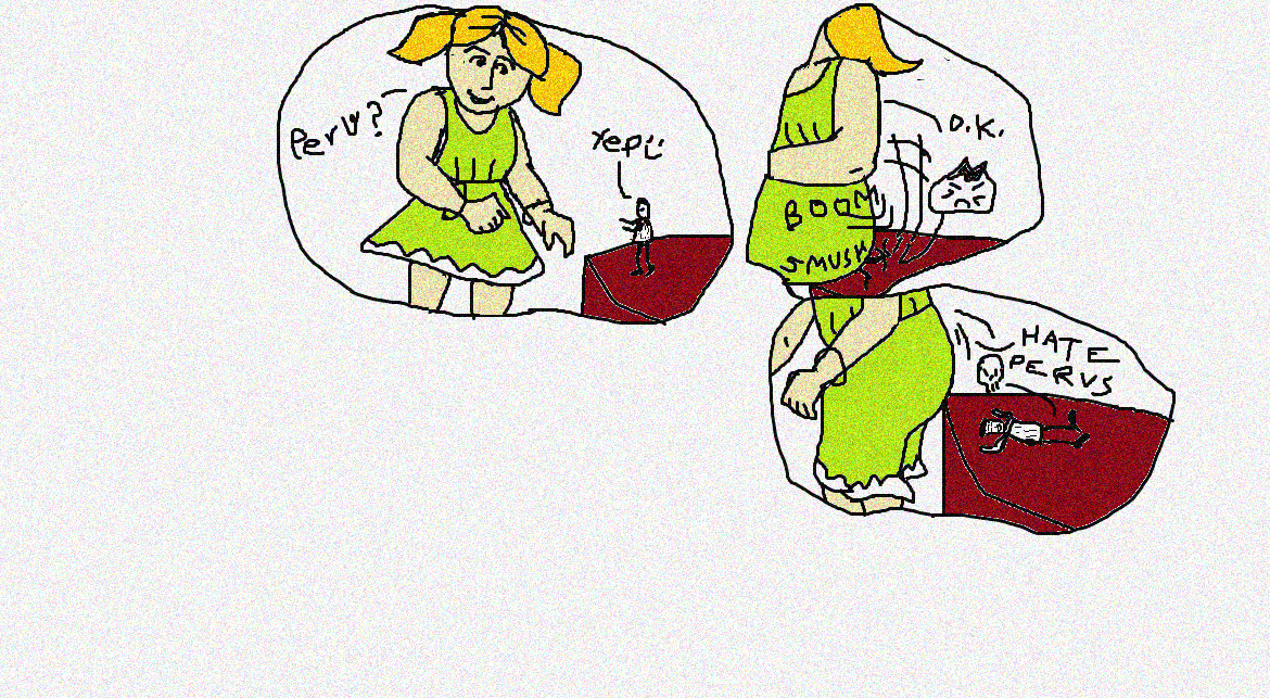 The perv-hater girl by Hankylove5 on DeviantArt