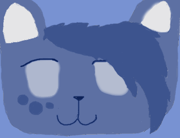 Bluefur by cookiethecat21 on DeviantArt