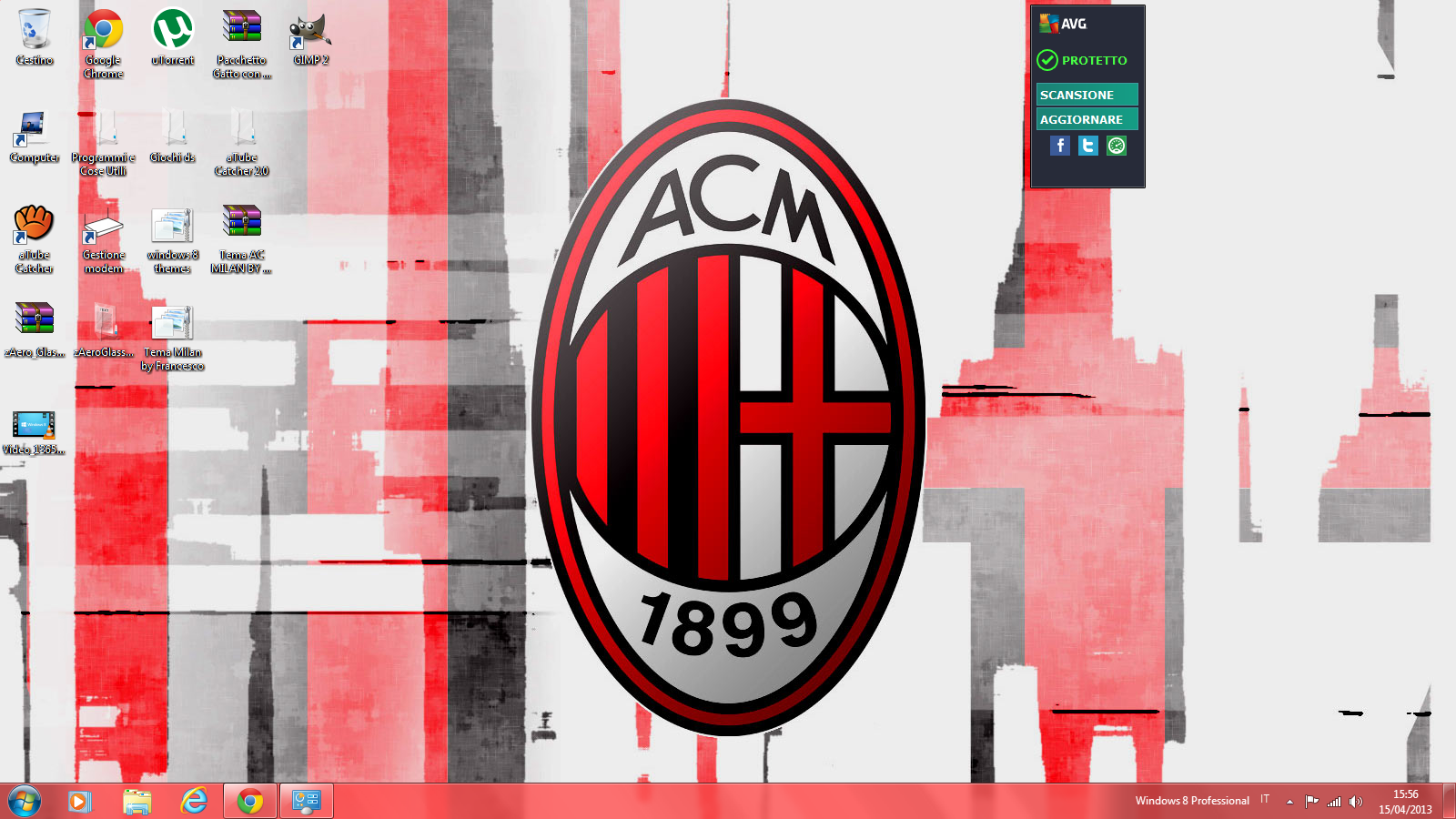 Tema AC MILAN BY FRANCESCO by CiaosonoFrancesco on DeviantArt