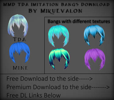 TDA Male Hair 1# DL by mianbaga-MMD on DeviantArt