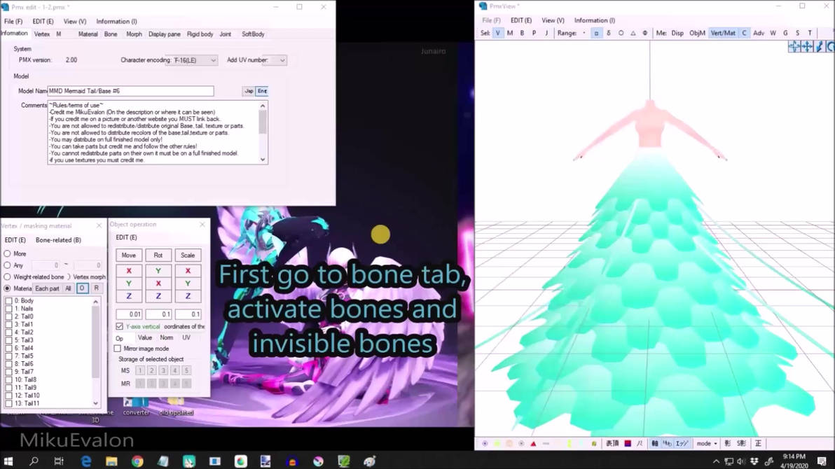 PMX Tutorial: How to Make IK bones by MikuEvalon on DeviantArt