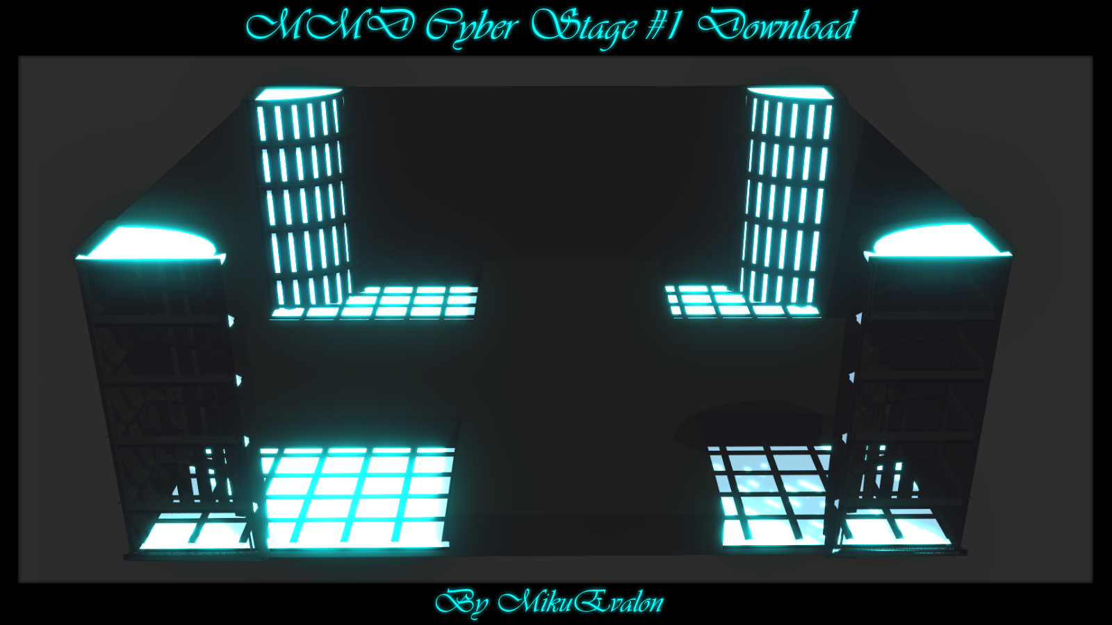 MMD Cyber Stage #1 Download by MikuEvalon on DeviantArt