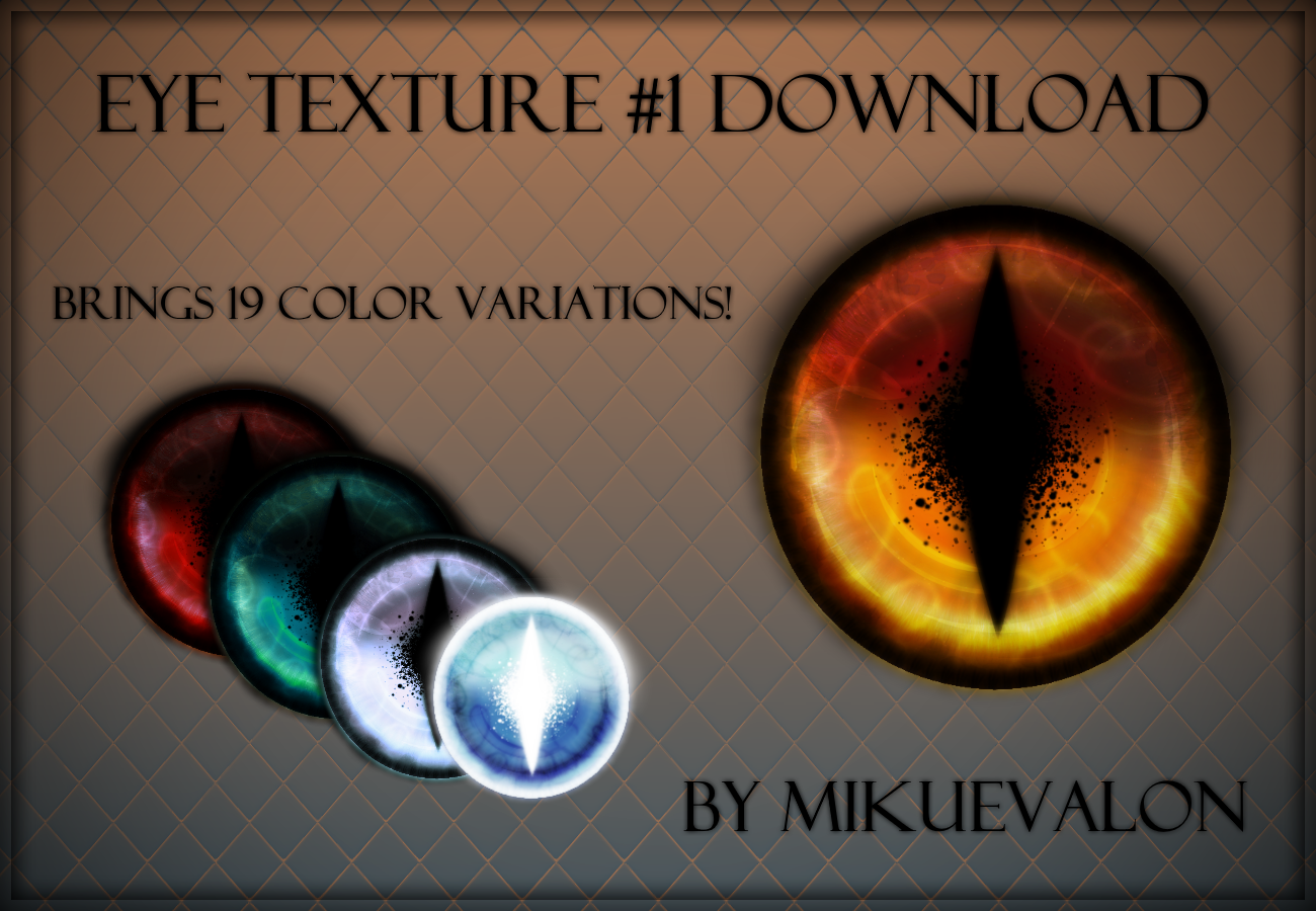 Eye Texture #1 Download by MikuEvalon on DeviantArt
