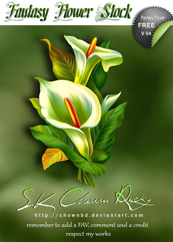 Fantasy Flower V 04 by DIGI-3D on DeviantArt