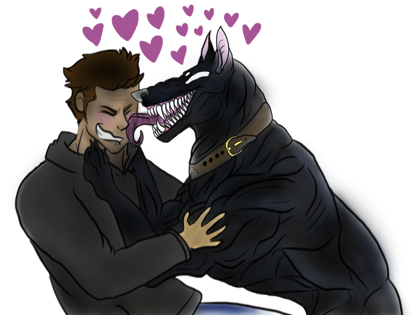 Venom Doggo Love by puppyanime on DeviantArt