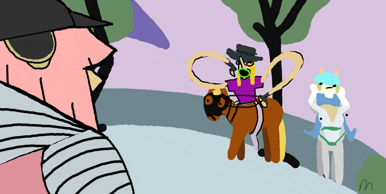 Fall off your horse by Missimus on DeviantArt