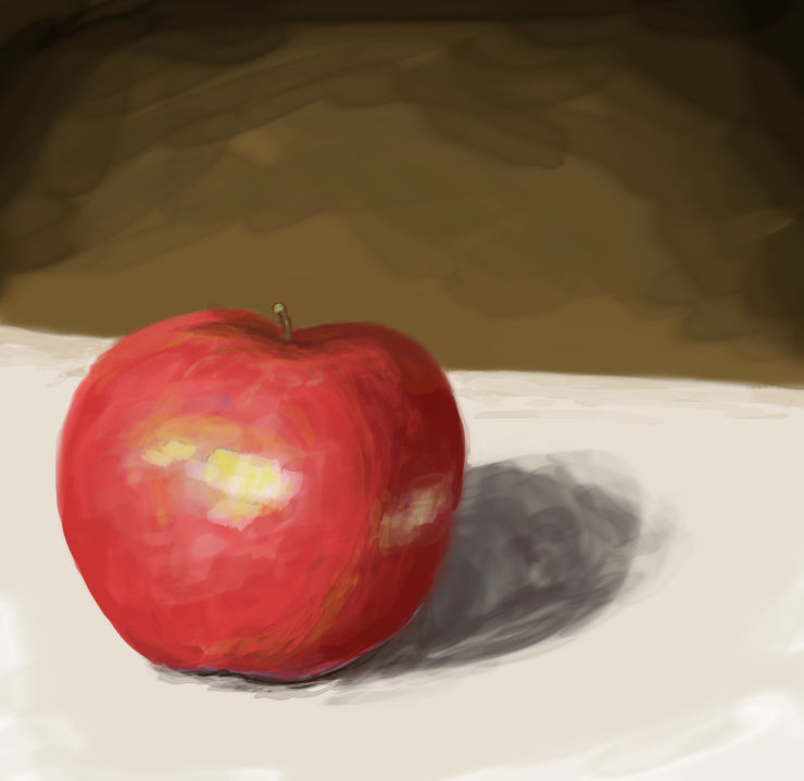 Apple Color Study by WHATtoDRAW on DeviantArt