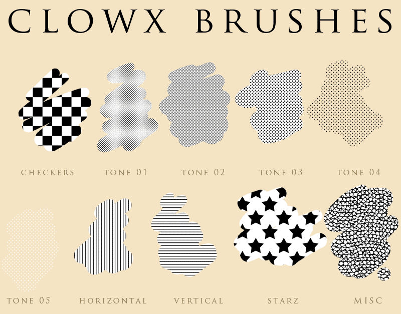 Photoshop pattern for comic by clowx on DeviantArt