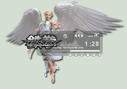 Tekken Angel Modern WinAmp Skin by seraphimax on DeviantArt