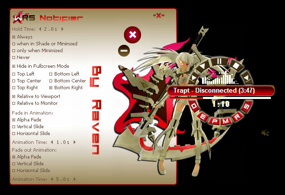 White rock shooter - Winamp skin by 0x-Raven on DeviantArt