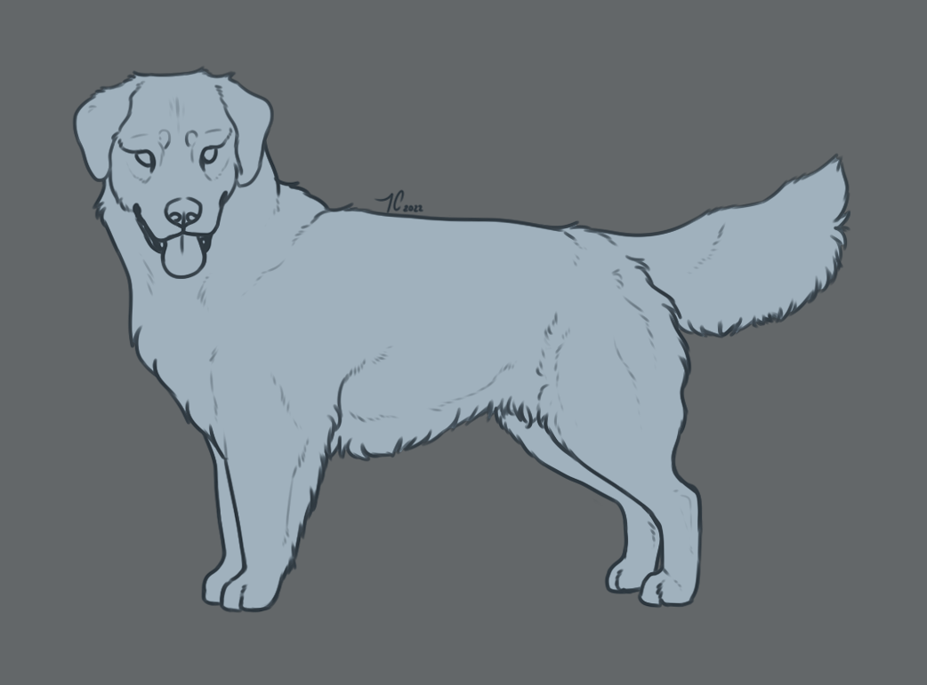 F2U Golden Retriever Base by TopCollar on DeviantArt