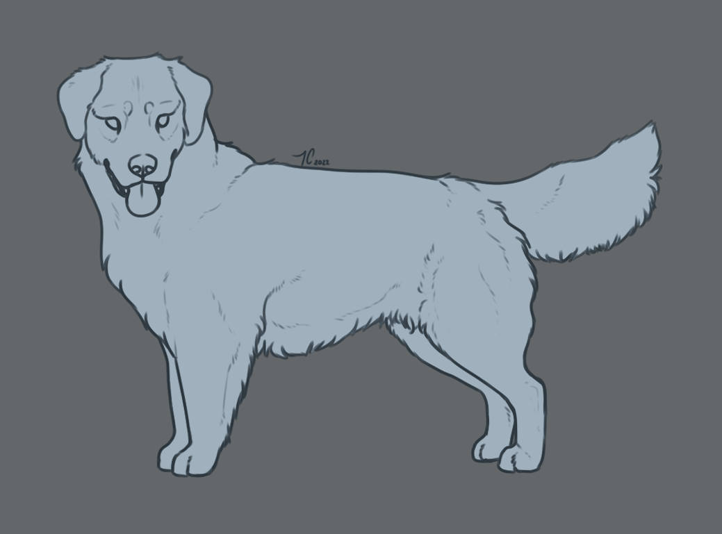 F2U Golden Retriever Base by TopCollar on DeviantArt
