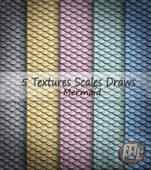 Scales Textures Mermaid Draws by ArtML30 on DeviantArt