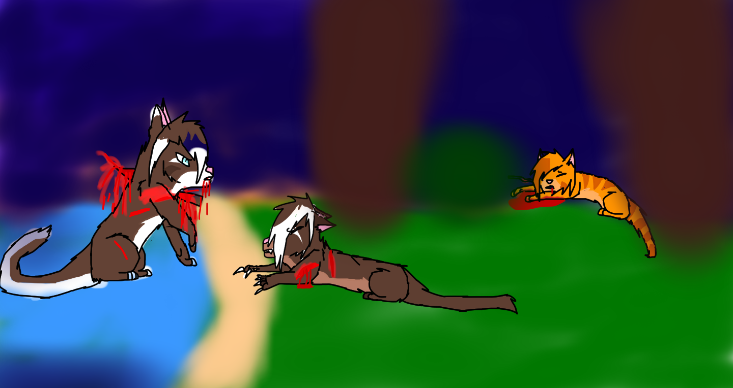 Hawkfrost's Death by JoItiks on DeviantArt