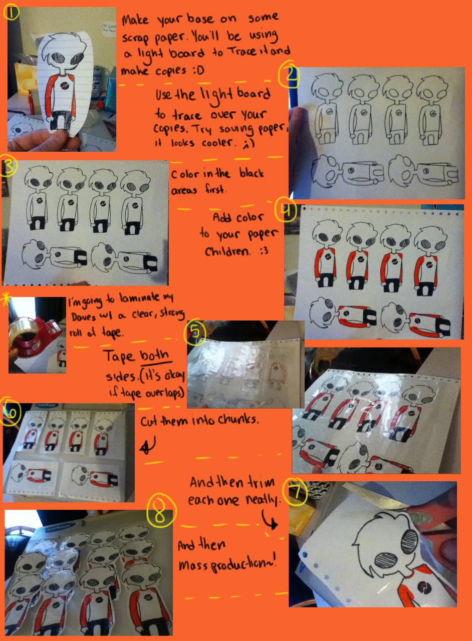 Mass Production Paper Child Tutorial by mistwolf98 on DeviantArt