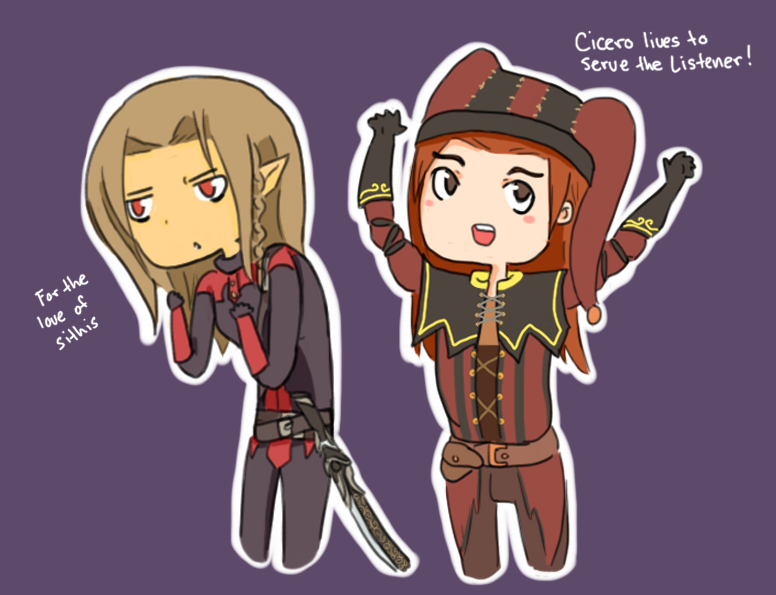 Cicero Skyrim Chibi