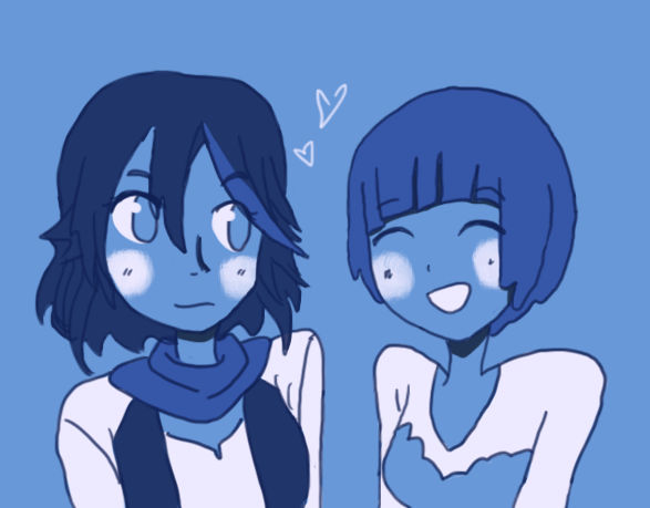 Pallet #10: Ryuko and Mako by mistwolf98 on DeviantArt