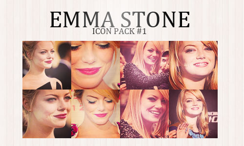 Emma Stone Icon Pack by tzasnienjj on DeviantArt