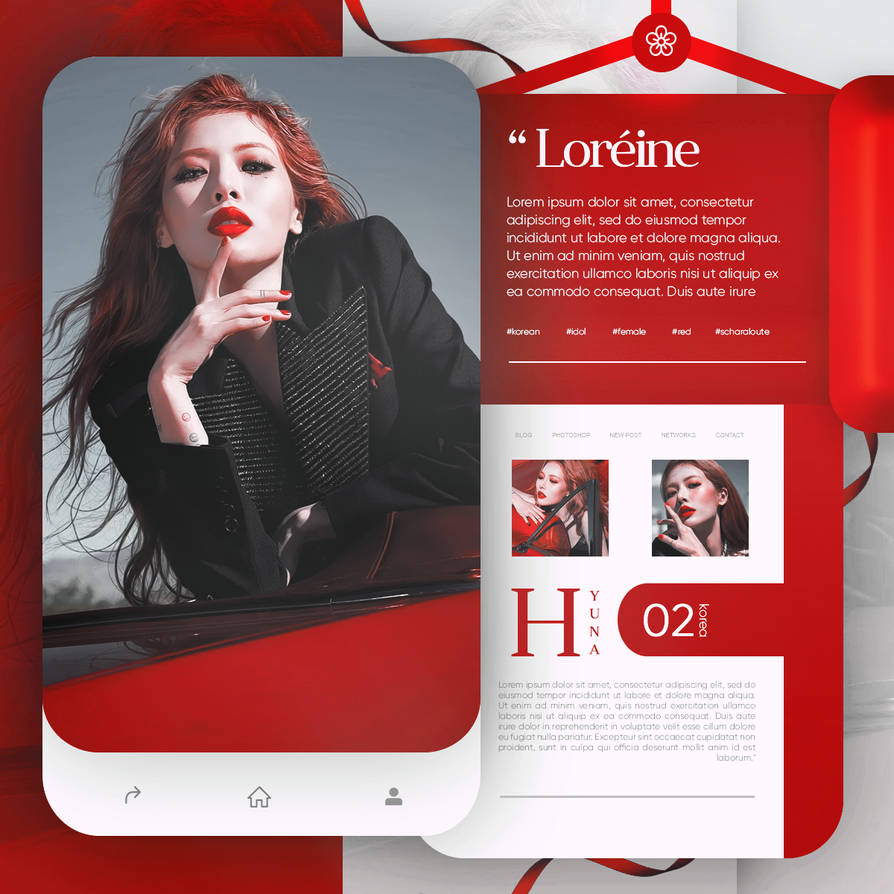 Template Hyuna by taecxte on DeviantArt