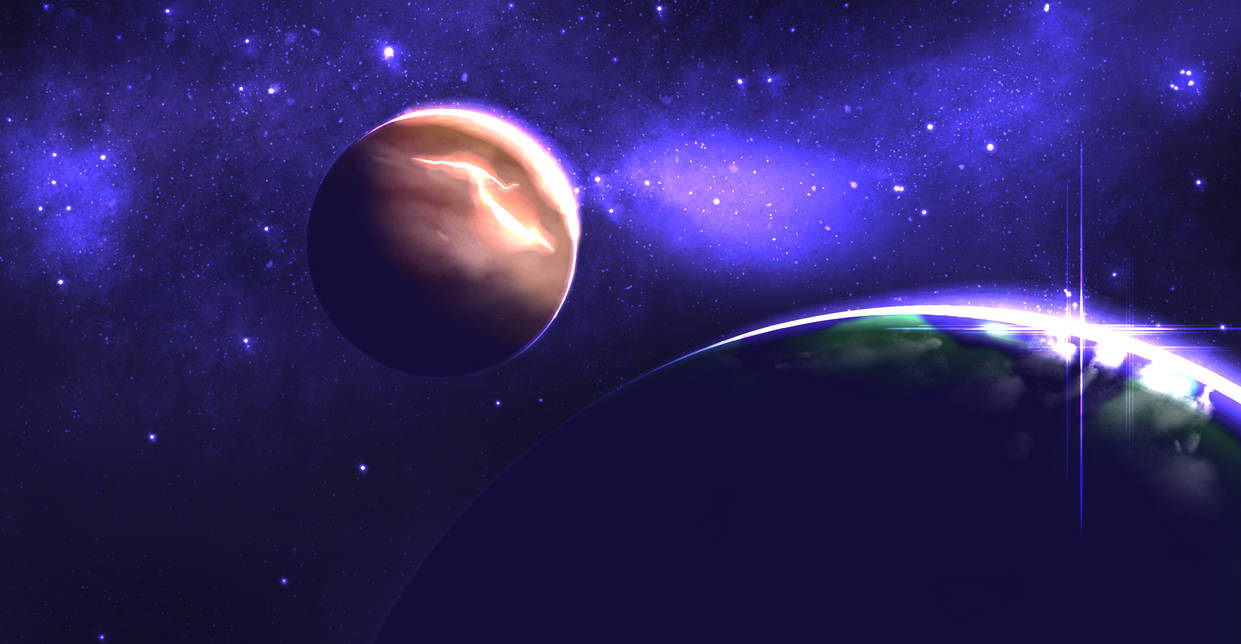 Dual Planet by Basiiic on DeviantArt