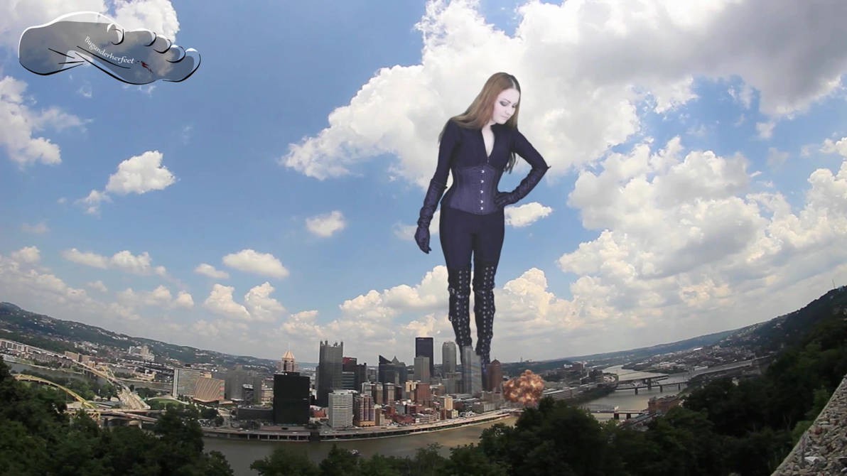 Giantess Amarie by bugunderherfeet on DeviantArt