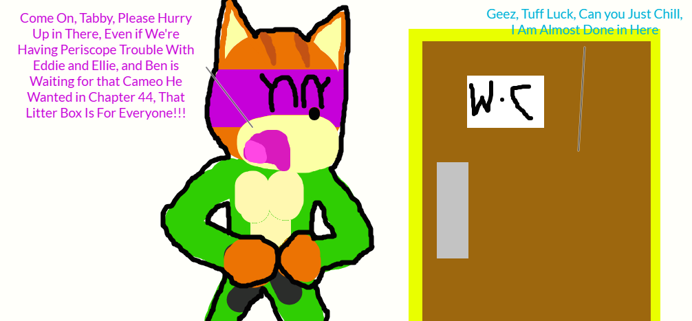 Tuff Luck is Still Waiting by TeamProckyBen on DeviantArt