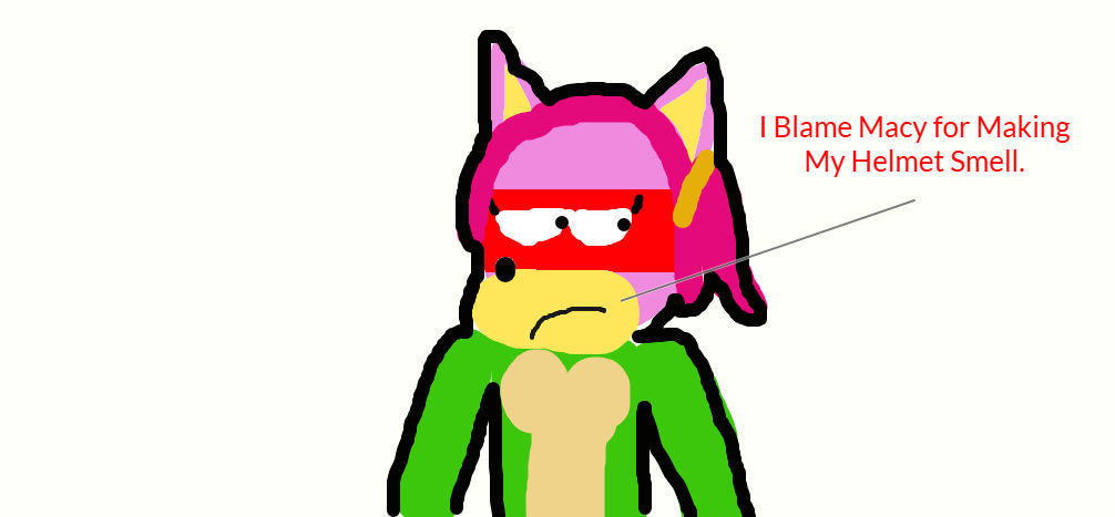 TMNT Polly Without Her Helmet by TeamProckyBen on DeviantArt