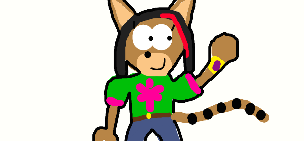 If Lemur Juniper Lee Was an Anthro by TeamProckyBen on DeviantArt