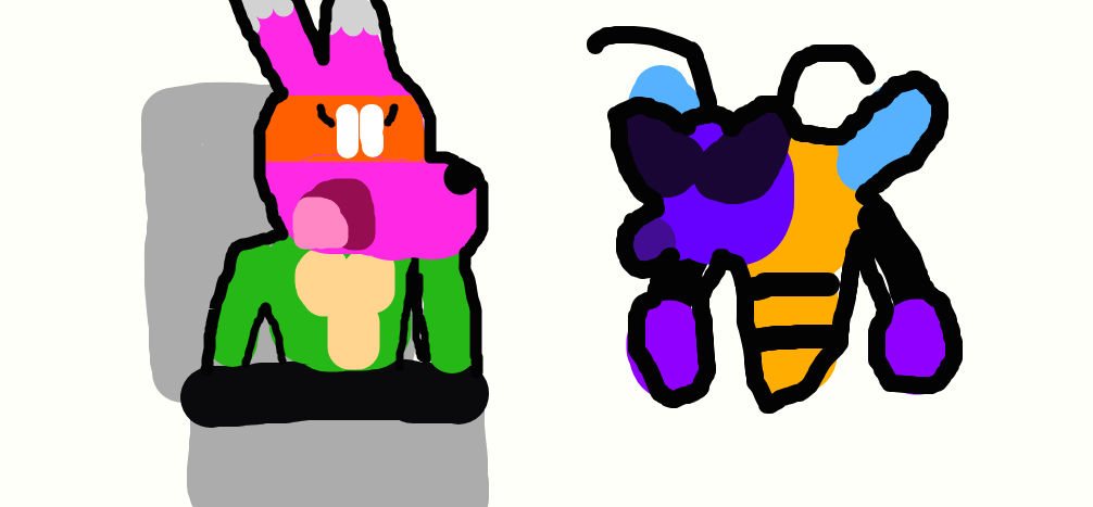 Agh, No, Not The Bees, NOT THE BEES!!! by TeamProckyBen on DeviantArt