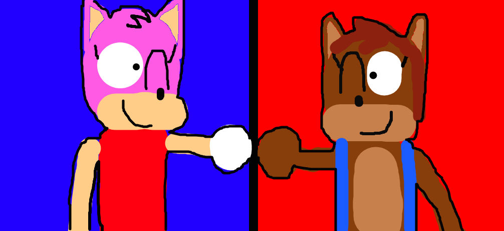 Sally And Amy - Besties Forever by TeamProckyBen on DeviantArt