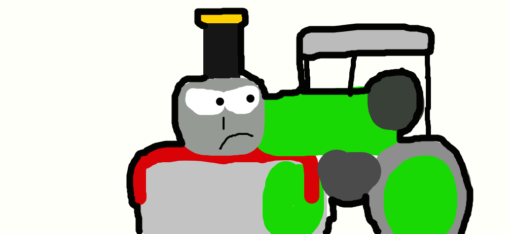 George The Steamroller by TeamProckyBen on DeviantArt