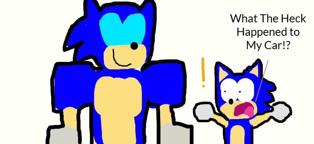 Sonic Meeting Blue Booster by TeamProckyBen on DeviantArt